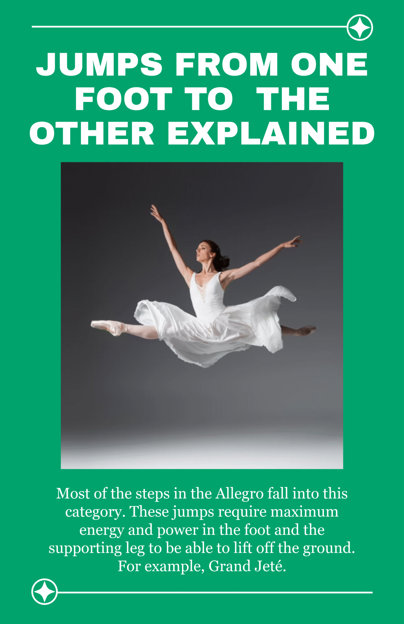 Types of Jumps in Ballet | Ballet Lovers